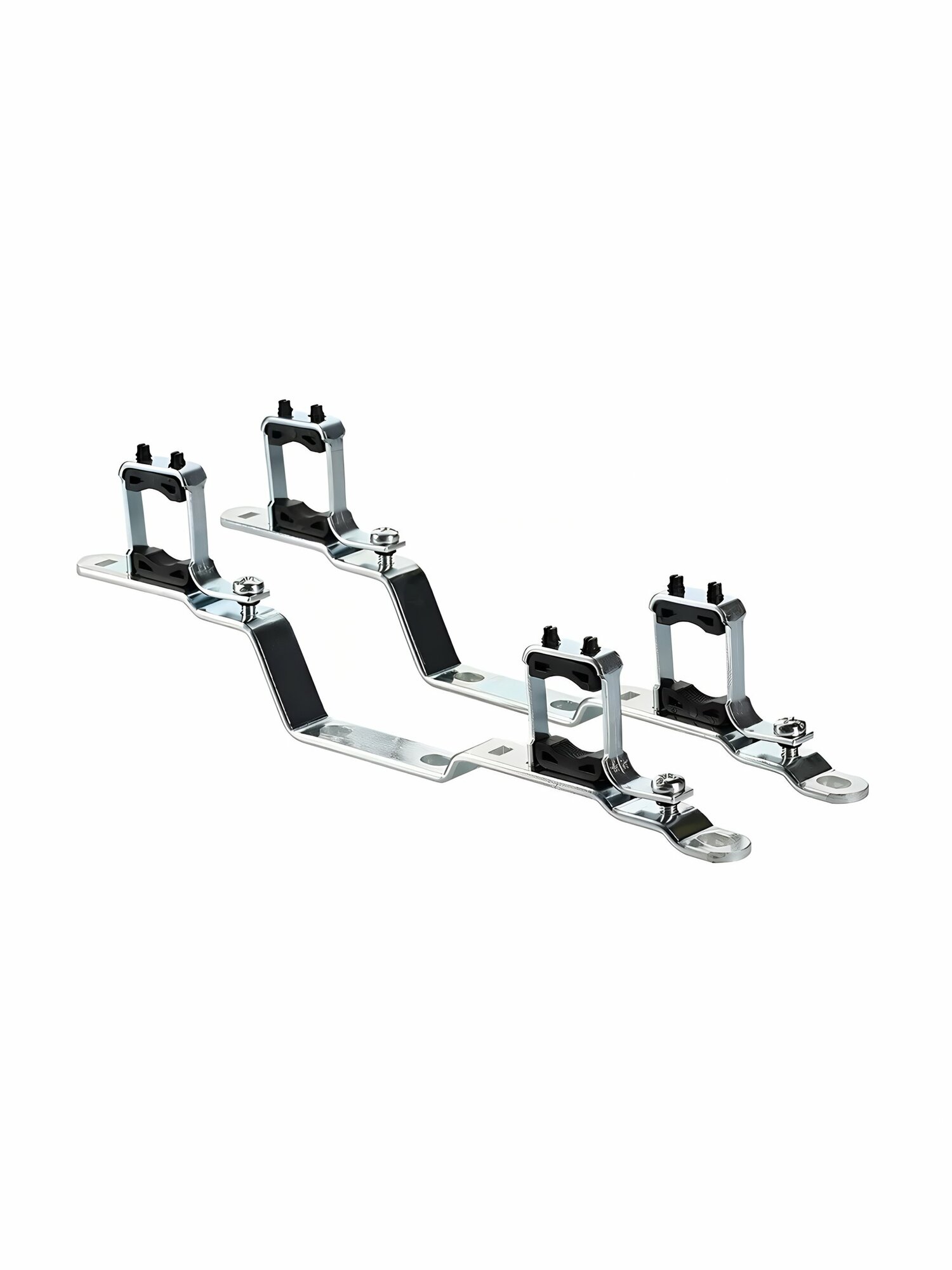 Кронштейн для коллекторов, 2 шт, регулируемый, кронштейн, нержавеющая сталь, 1", РосТурПласт, SUS 304, 39797