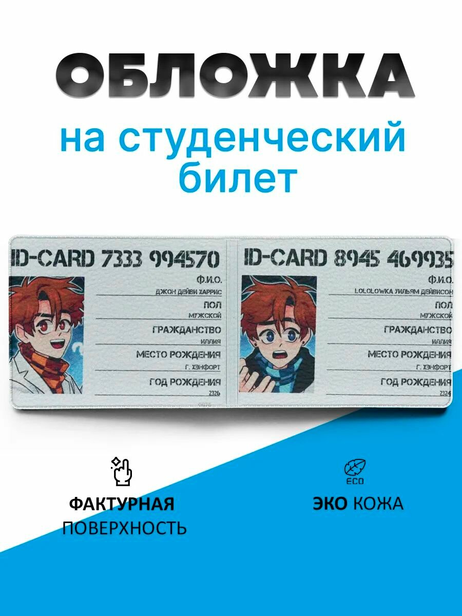 Обложка для студенческого билета