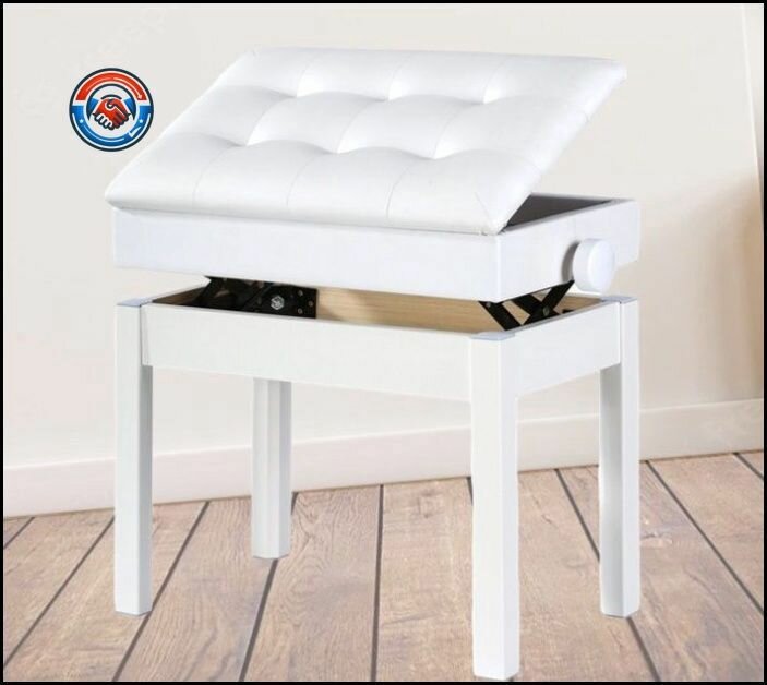 Банкетка для пианиста с регулировкой высоты и отсеком для нот, складной стул для фортепиано, цифрового пианино и рояля, музыкальный табурет для занятий и концертов