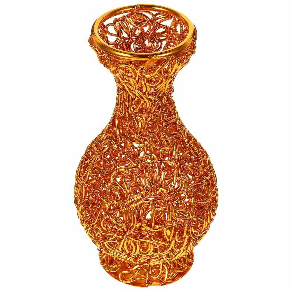 Металлический Вазон, Из Aluminum, Для Свежих Цветов, 1 Штука