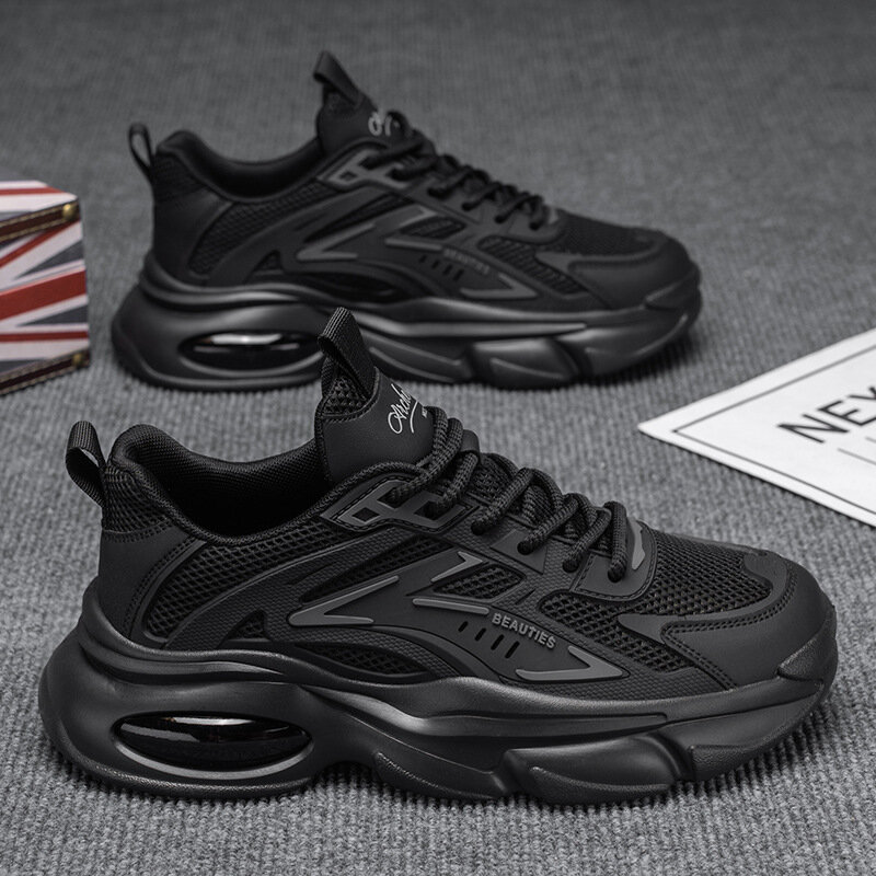 LUO Текстильные ботинки Мужчины Весенняя/G1001 black