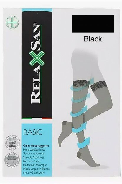 Профилактические компрессионные чулки RELAXSAN STAY-UP 70