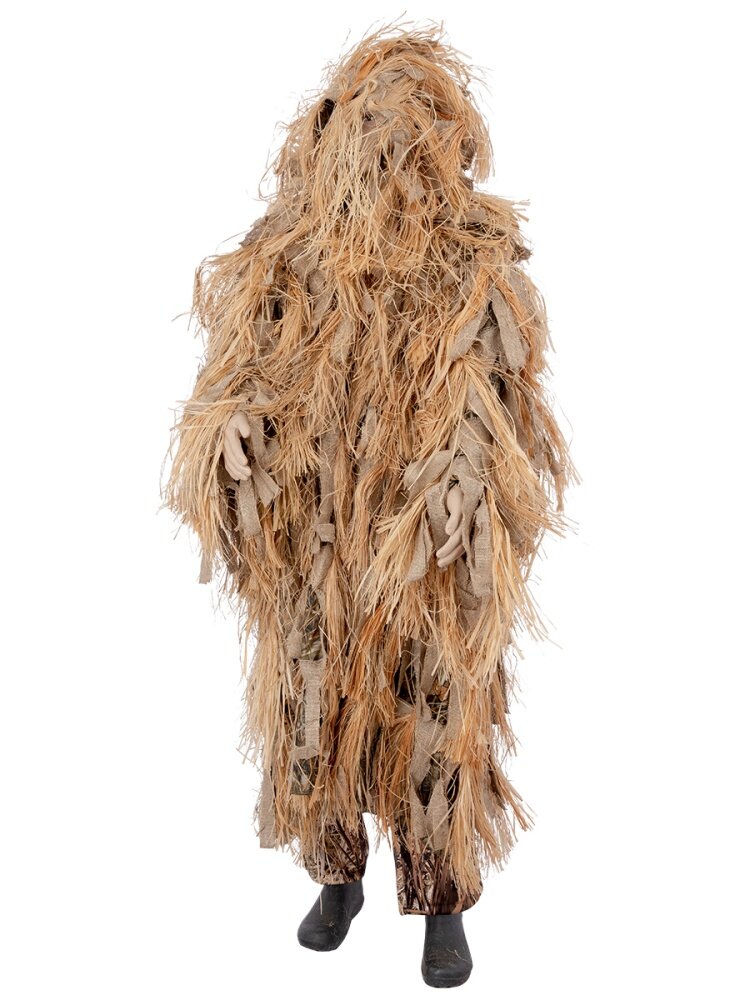 Маскировочный халат леший сетка, мешковина и бахрома (Осока) Арт: dac195002. Фабрика зонт