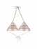 Купальник BURBERRY Check bikini Top, размер L, coral pink