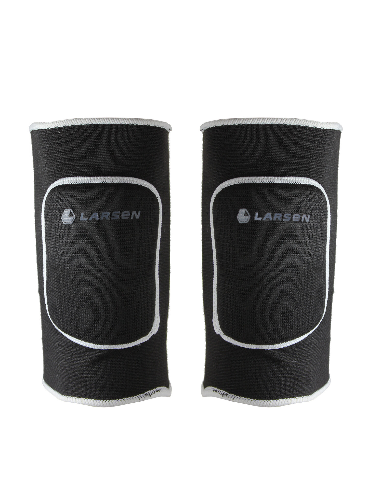 Наколенники спортивные Larsen MU01 полиэстер, цвет черный, размер M