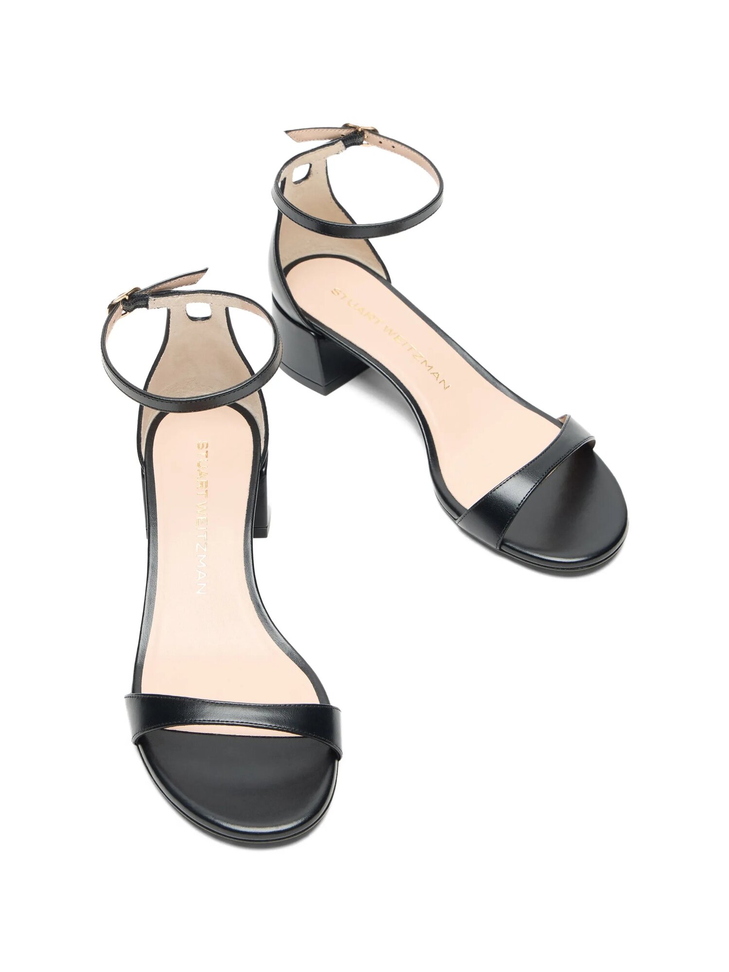 Босоножки Stuart Weitzman Nudist, размер 39, black/black — фото 1