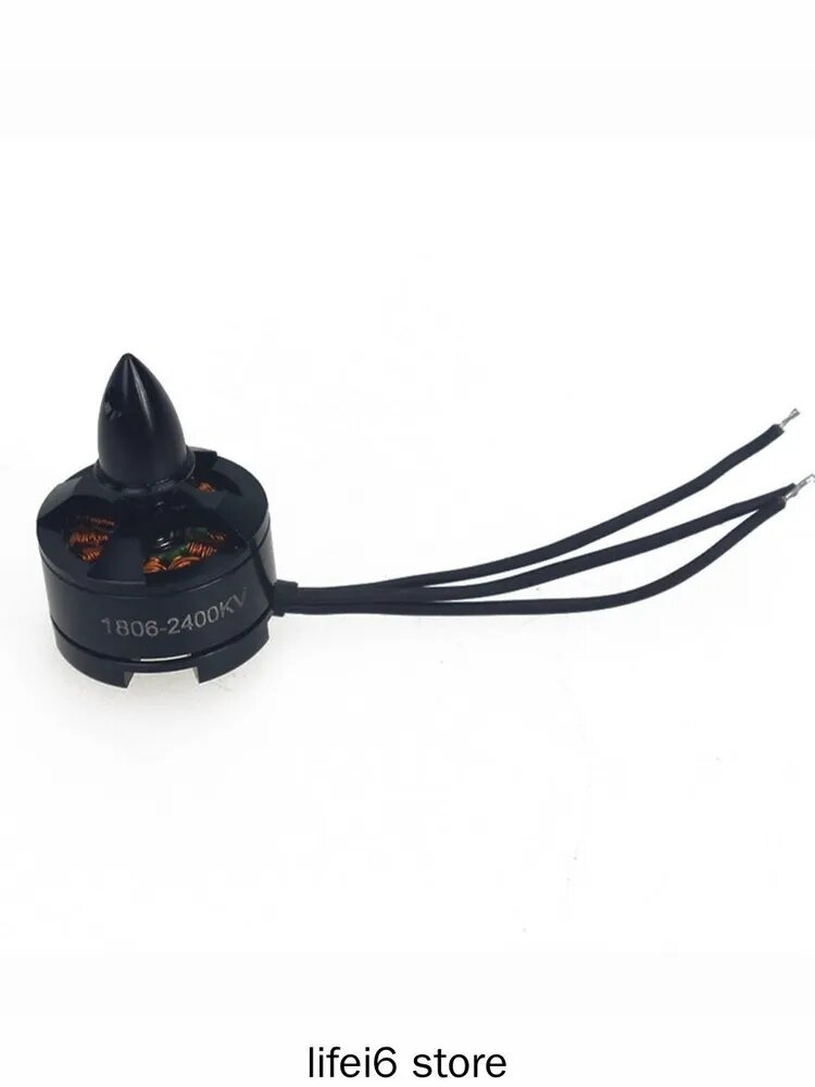 RC самолет 1806 2400KV Бесщеточный двигатель CCW белый