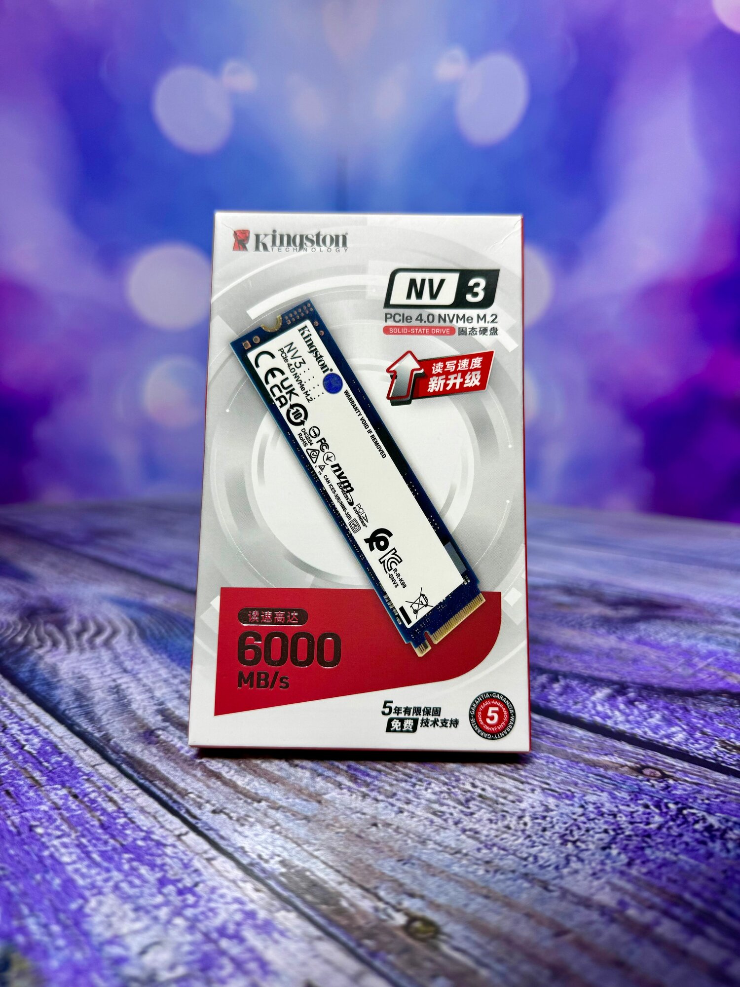 Накопитель SSD M.2 NVMe1000ГБ Kingston NV3