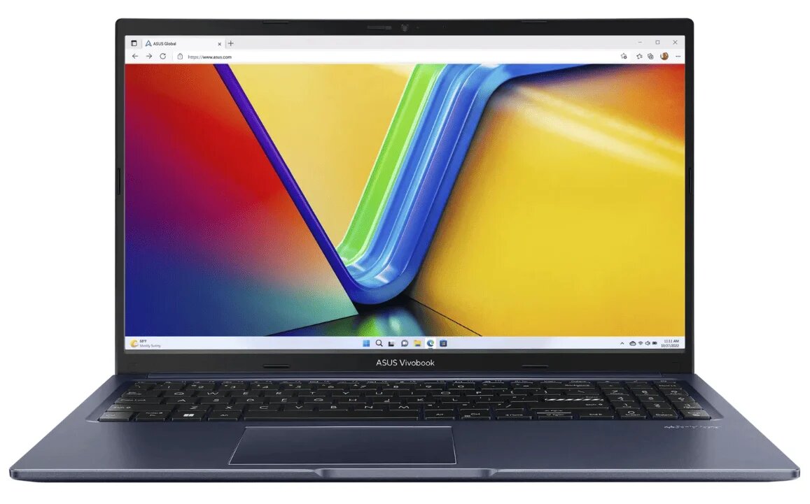 Ноутбук ASUS Vivobook 15 OLED (Intel i7, 16 ГБ, 512 ГБ, OLED, 120 Гц, Win 11) Чёрный