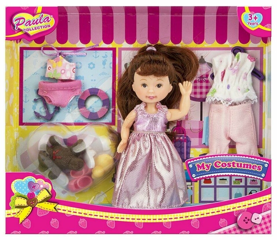 Игровой набор Paula "Модница" MC23091, для девочек от 3х лет