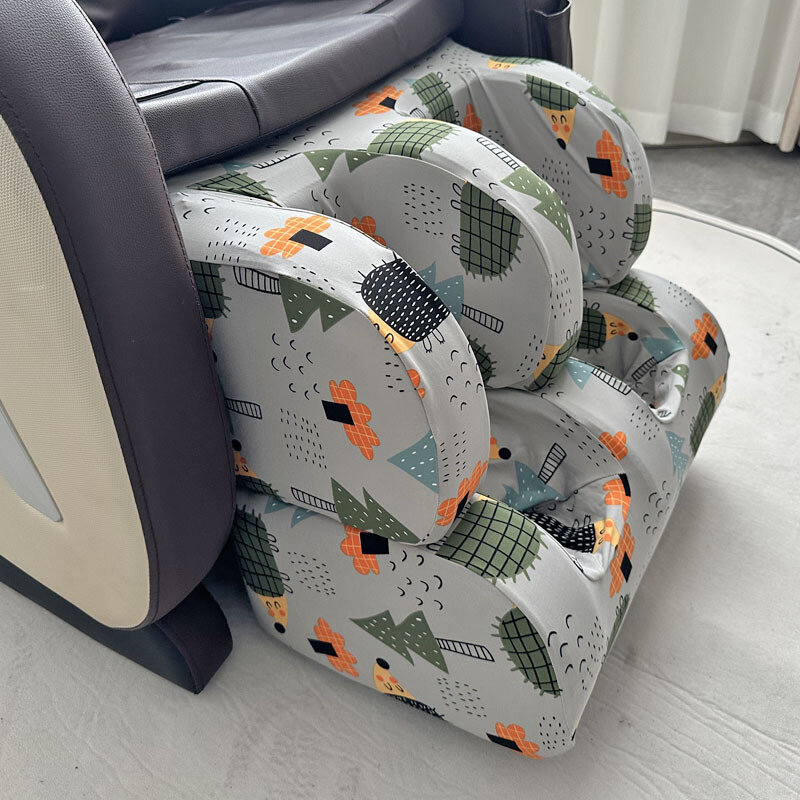 Съемные и моющиеся эластичные чехлы для ножек и ступеней массажного кресла, чехлы для массажного кресла-капсулы для домашнего использования, верхние и нижние чехлы для ступеней.