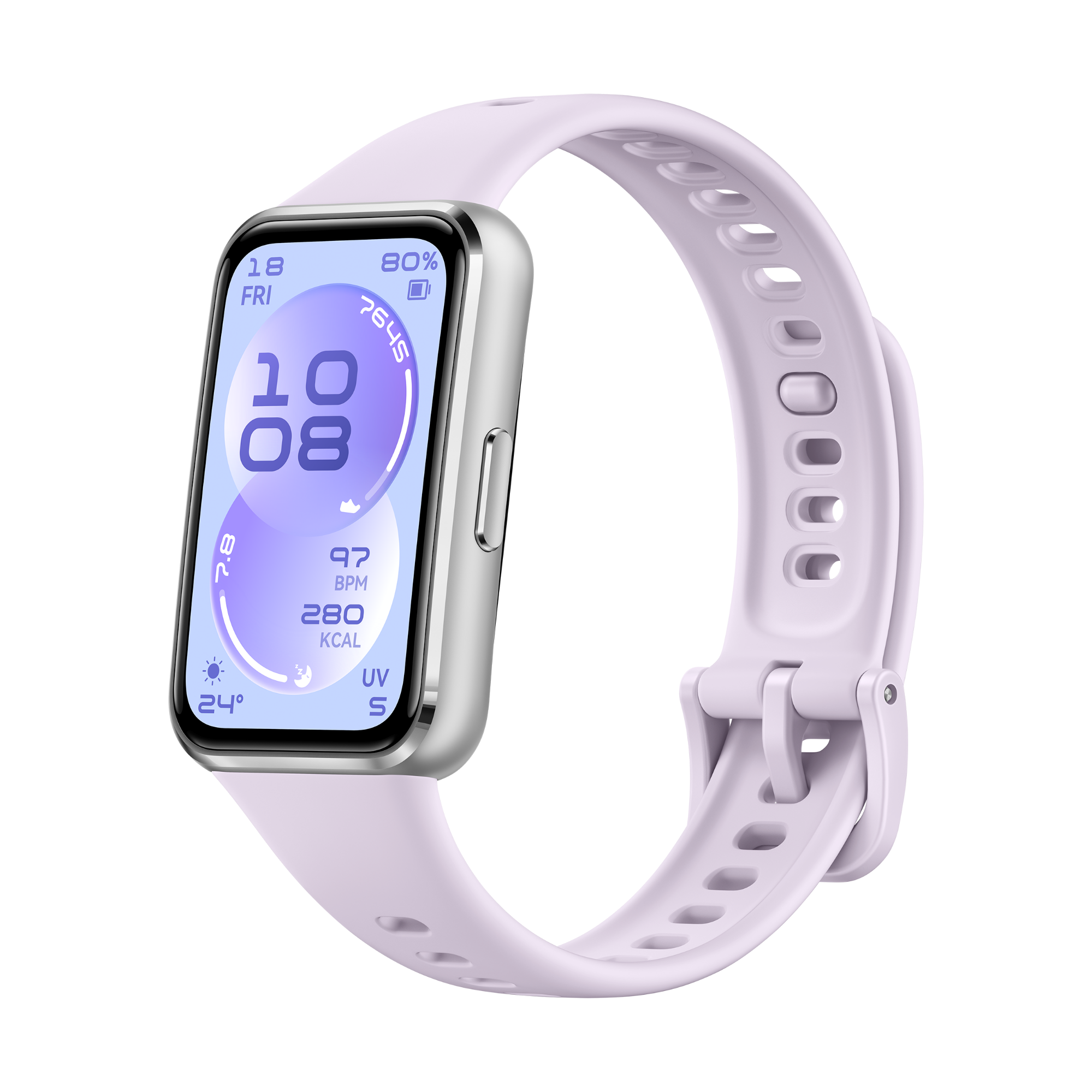 Фитнес-браслет HUAWEI Band 11, алюминиевый корпус, фиолетовый (55020GVB)