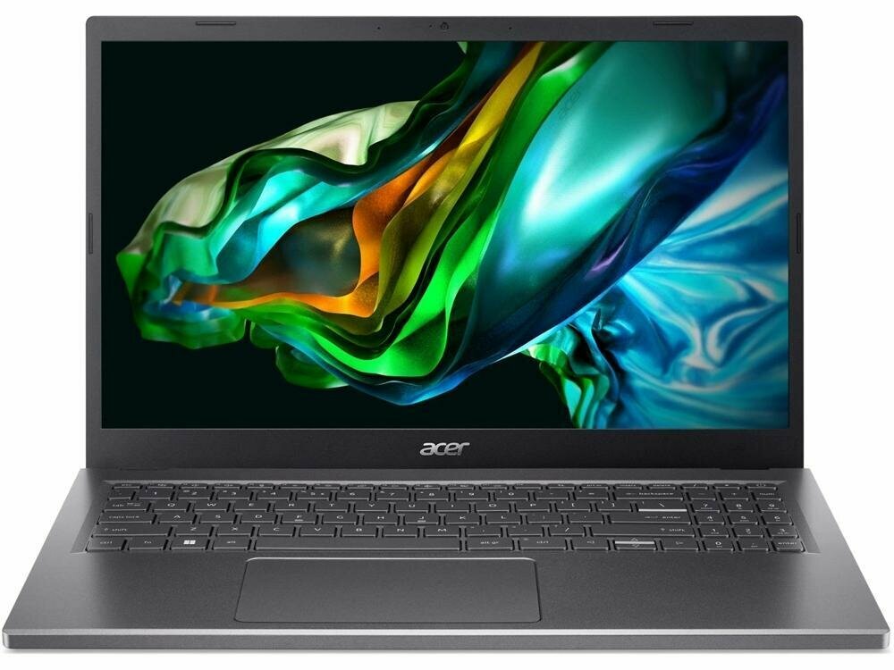 Ноутбук 15.6 Acer Aspire 5 A515-58P-759A 1920x1080 Intel Core i7-1355U RAM 16 ГБ SSD 512 ГБ Intel UHD Graphics серый DOS NX. KHJER.007