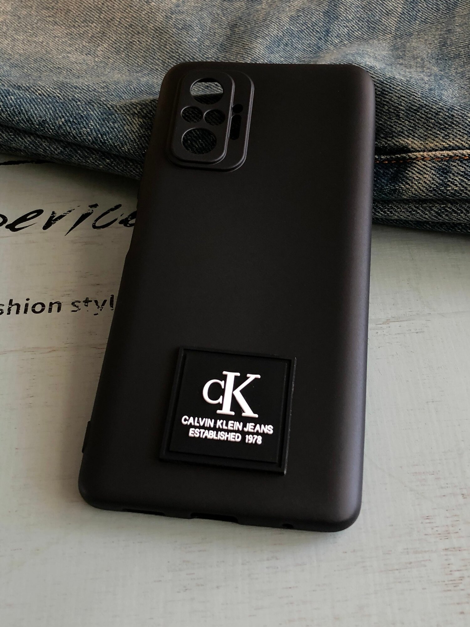 Чехол для Xiaomi Redmi Note 10 Pro (НЕ подходит на Redmi Note 10/10S) / Чехол на Сяоми Ноут 10 Про, с логотипом плотный, матовый, приятный на ощупь, противоударный