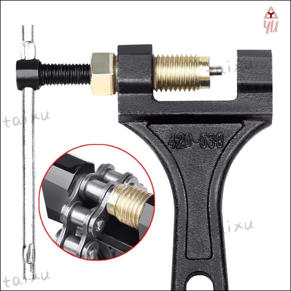 Инструмент для заклепки и расклепки цепи.