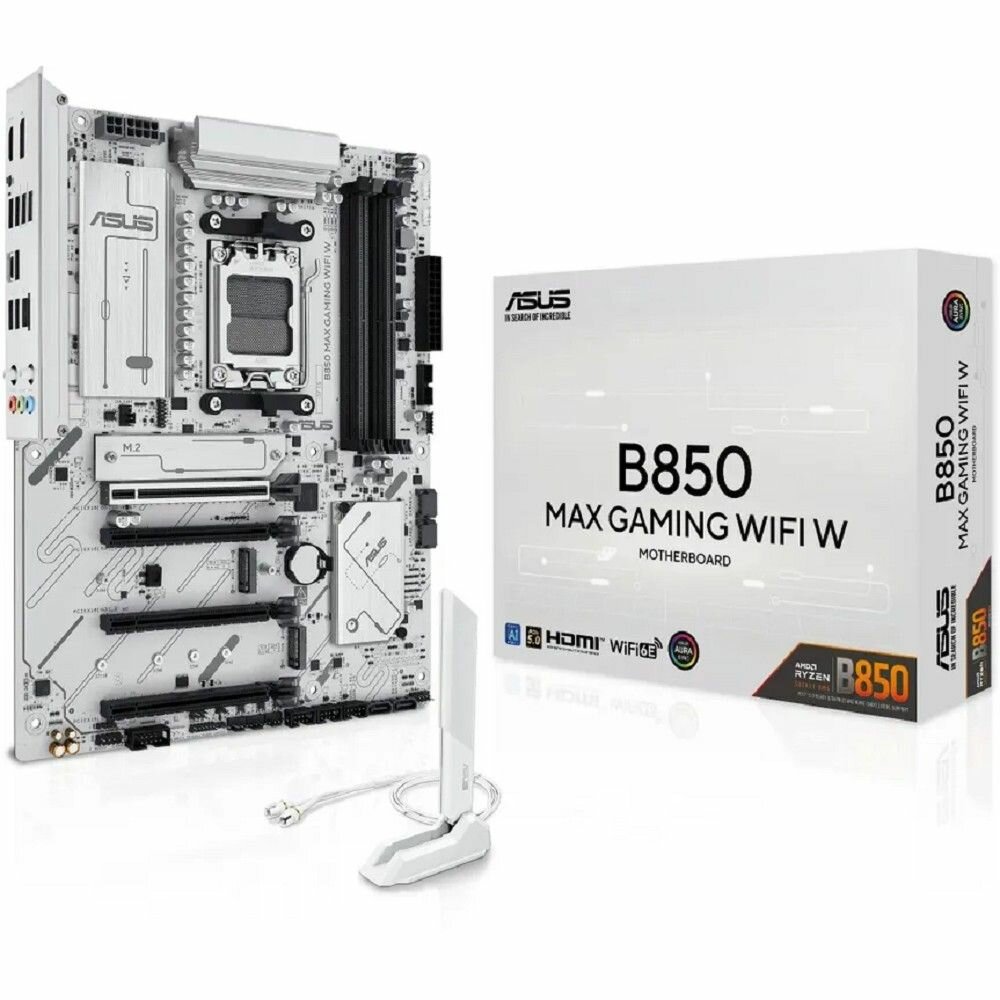 Материнская плата ASUS B850 MAX GAMING WIFI W ATX Зависит от CPU ГБ
