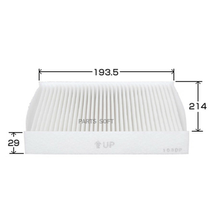 AC-108E VIC Фильтр салона VIC AC108E | цена за 1 шт