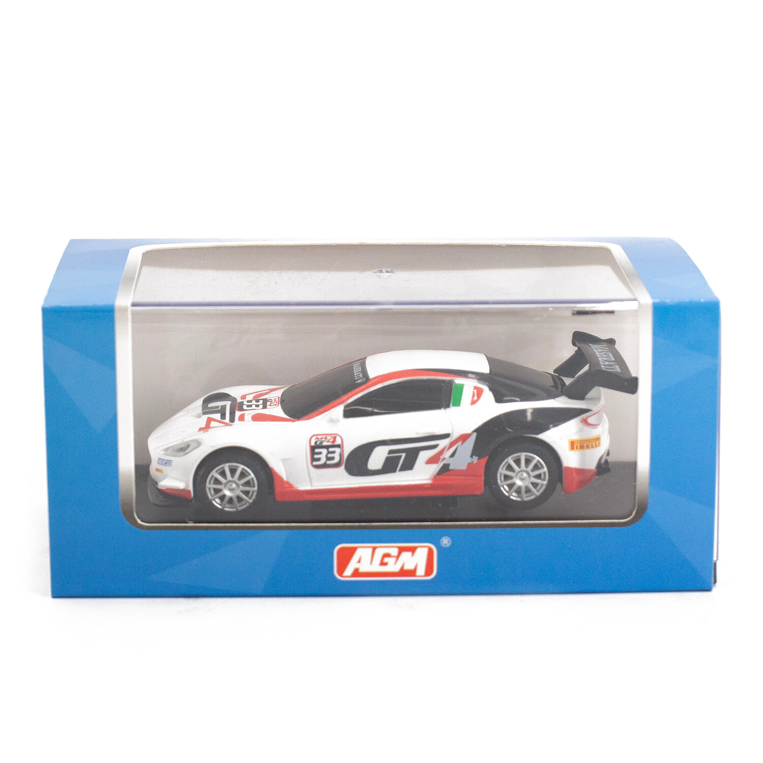 Машинка Maserati GT4 для автотрека 1:43 - TR-C117