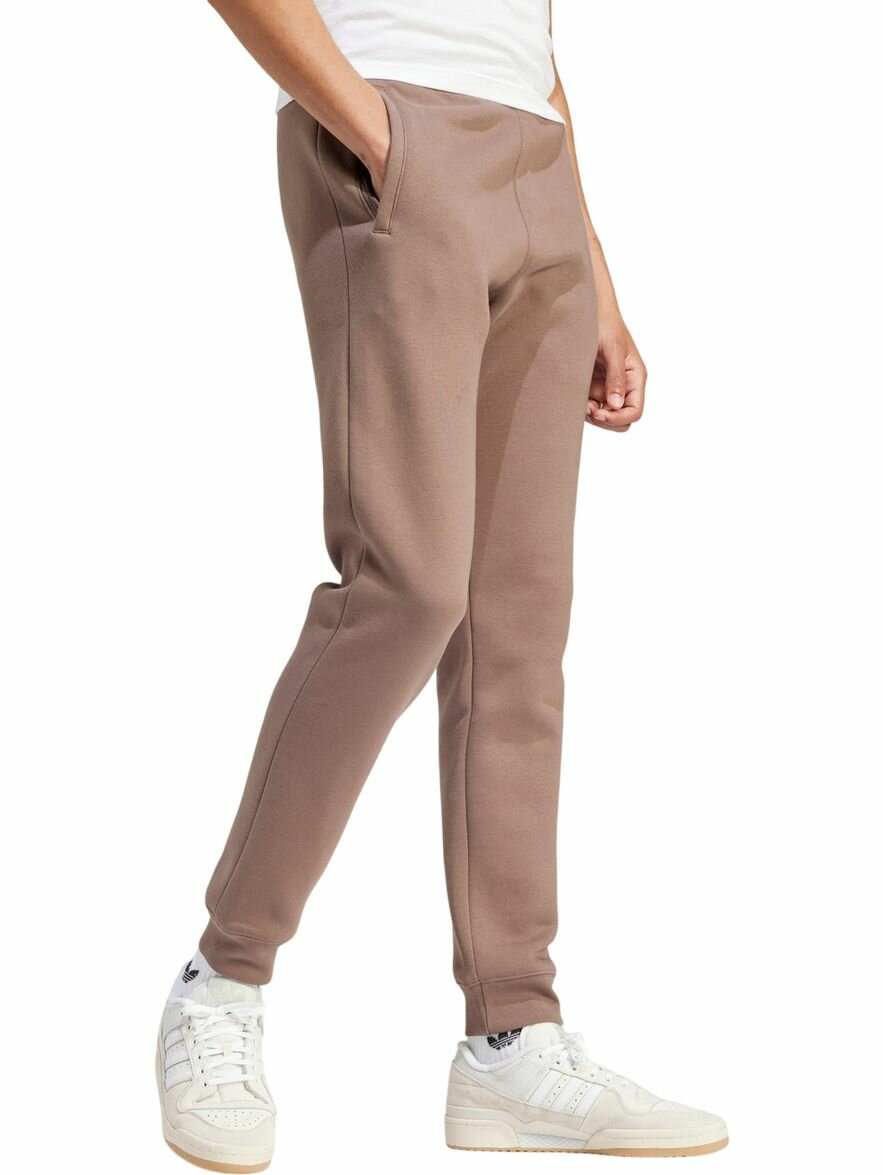 Брюки джоггеры adidas Trefoil Essentials Pants, размер M, бежевый — фото 1