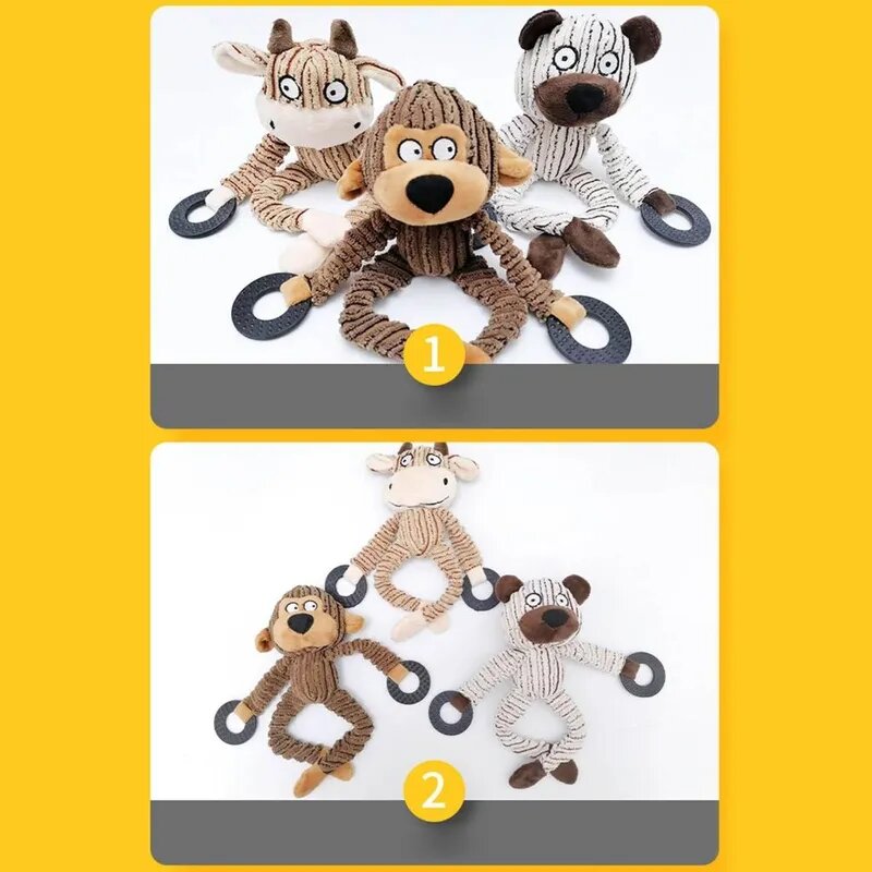 Игрушка, устойчивая к укусам домашних животных-Корова