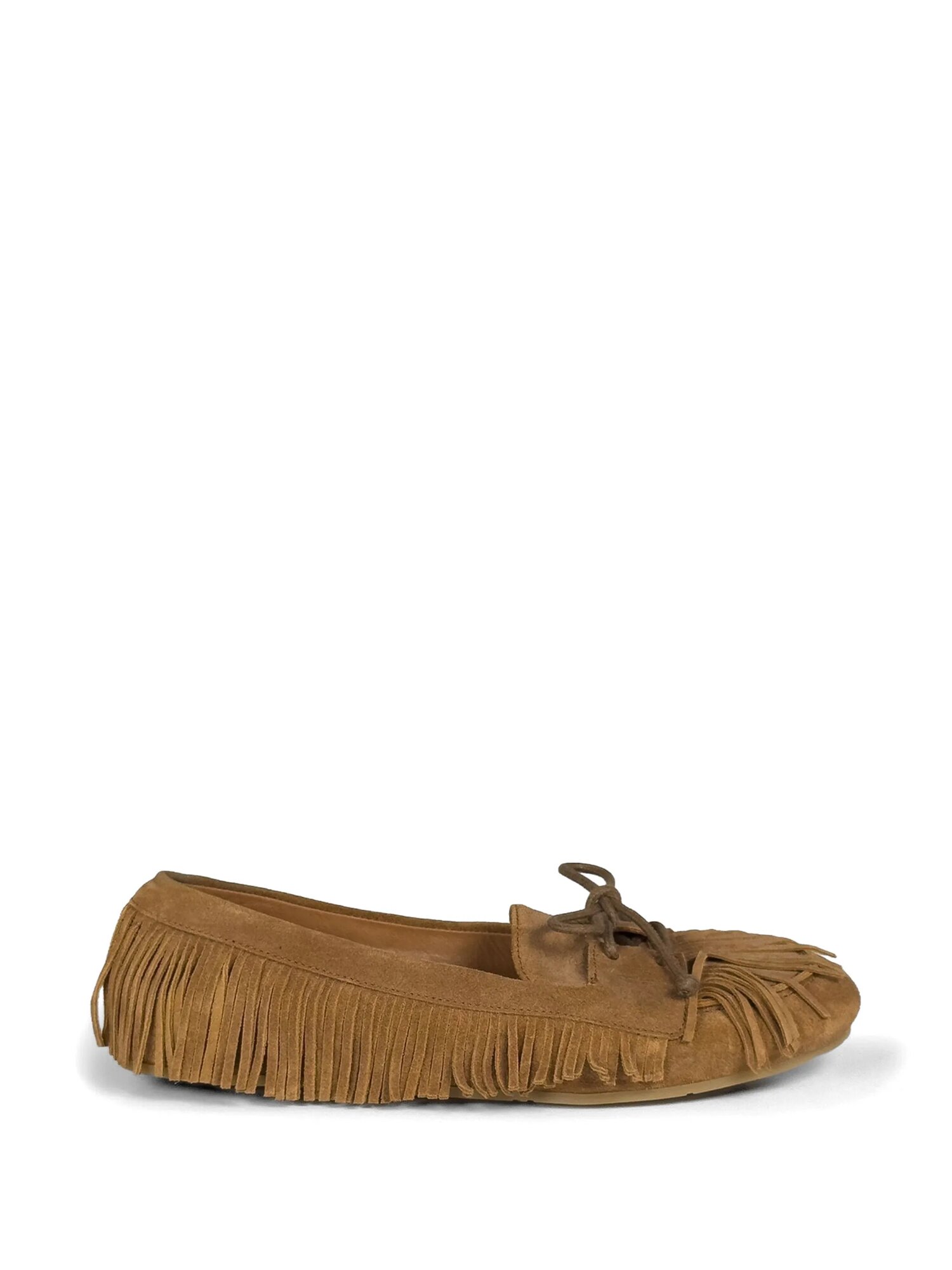 Лоферы Fringed loafers
