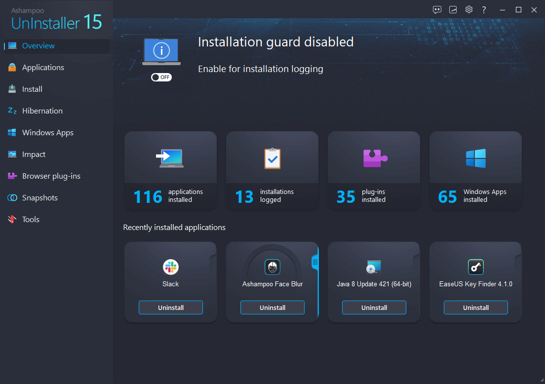 Ashampoo UnInstaller 15 Ключ активации • Цифровой ключ • регион Весь мир