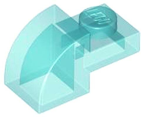 Деталь Lego 5841 Slope, Curved 2 x 1 with Recessed Stud