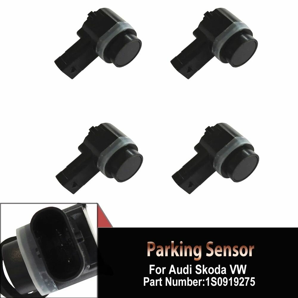 Парктроник PDC комплект 4 шт. датчики парковки для VW Golf Jetta Passat Touareg T5 и Audi A4 A6 Q5 Q7 1S0919275