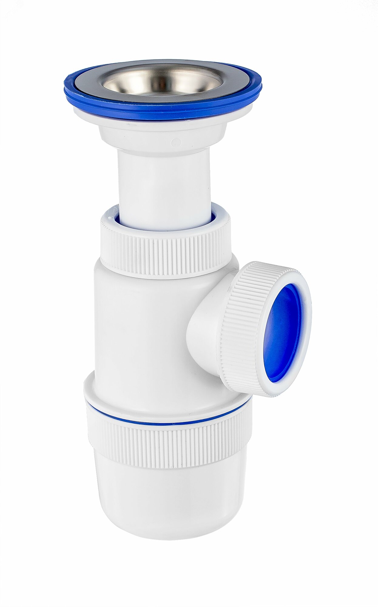 Сифон VIRPlast "Элит", для кухонных и санитарных систем, 1\4 дюйма, 40 см