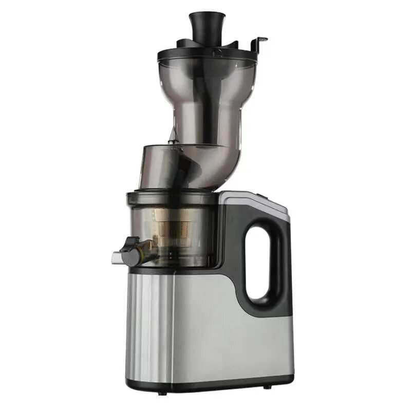 Соковыжималка электрическая шнековая B9851487088D447FAEFD6E91C42812AE, серебристый, черный