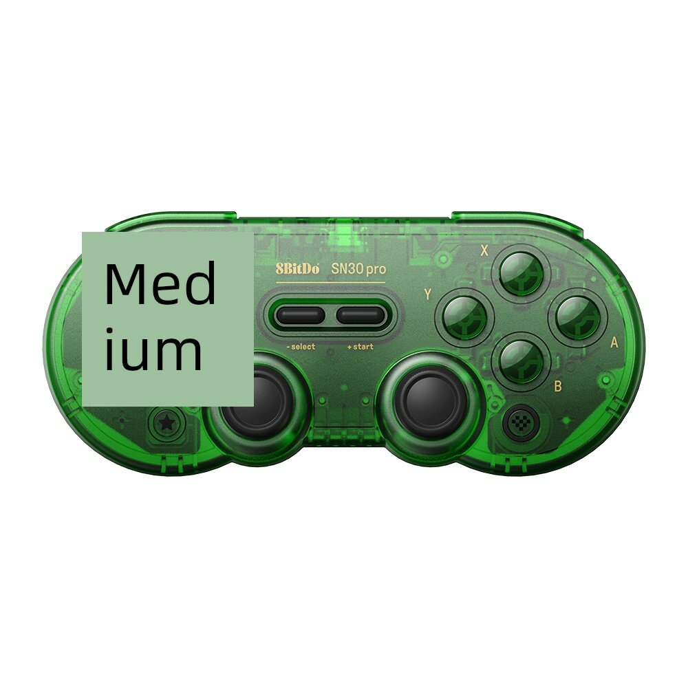 Eighting SN30Pro Прозрачная специальная версия Bluetooth-контроллер для Nintendo Switch, Steam Deck, ПК -