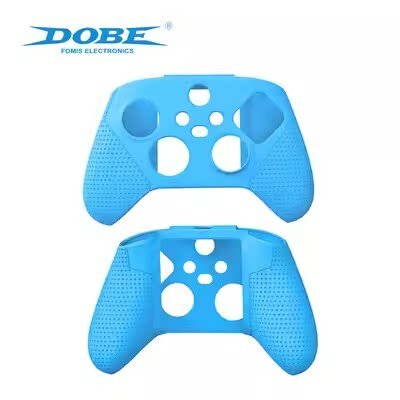 Силиконовый чехол DOBE для контроллера Xbox Series X/S — синий, в комплекте 2 накладки на джойстик