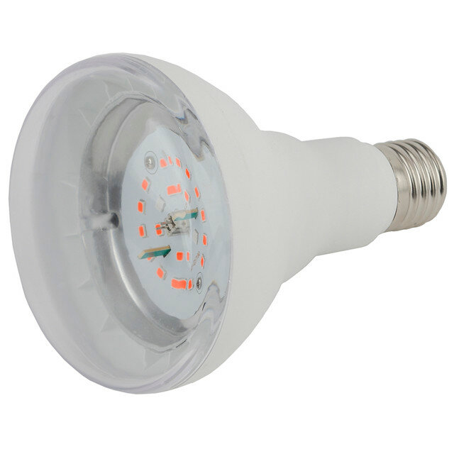 Лампа для растений ЭРА FITO-16W-RB-E27-K красно‑синий спектр груша 220В