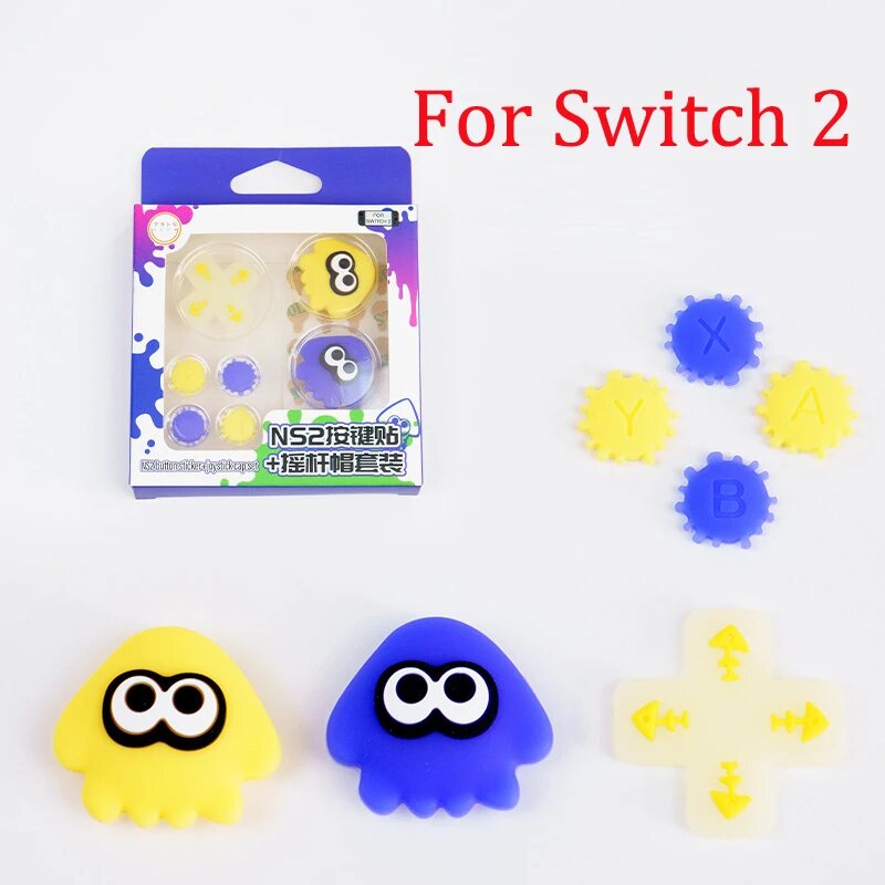 Силиконовые колпачки для джойстиков Nintendo Switch 2, цвет C