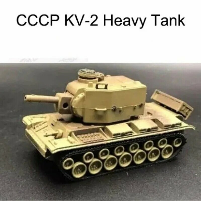 Миниатюрная Модель Танка В Масштабе 1:72, Пластик, Легко Собирается, Может Быть Раскрашена, Случайные Цвета
