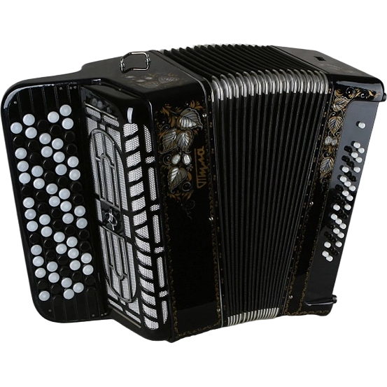Баян ученический детский двухголосный Тульская Гармонь BN-46-BK