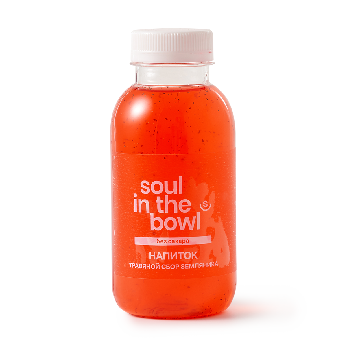 Травяной сбор Soul in the Bowl "Земляника", без сахара, 300 мл