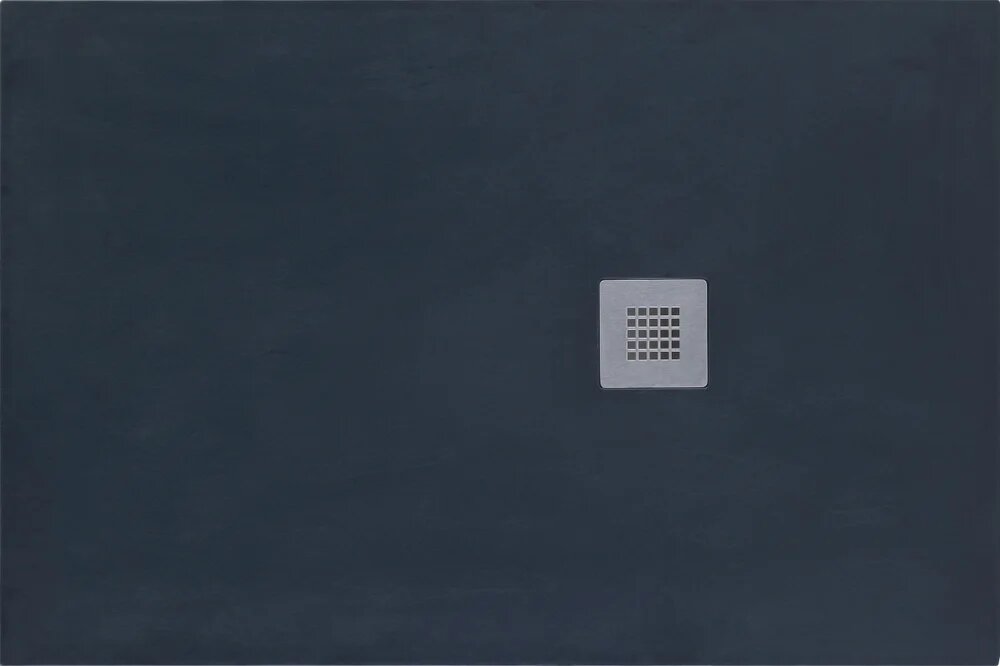 Поддон для душа Aquanet Pleasure NEW 006B 160x90 см, черный, прямоугольный, низкий, с антискользящим покрытием, российский