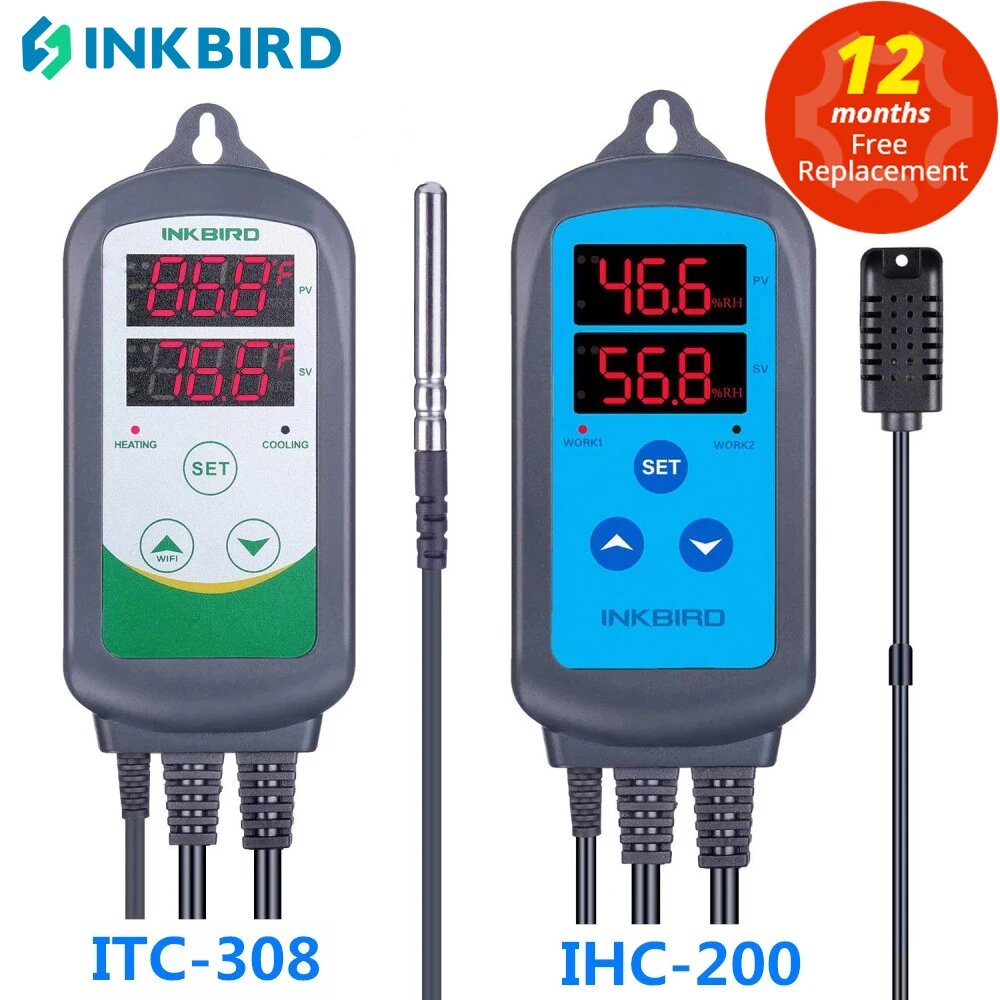 INKBIRD IHC200 + ITC-308, EU socket