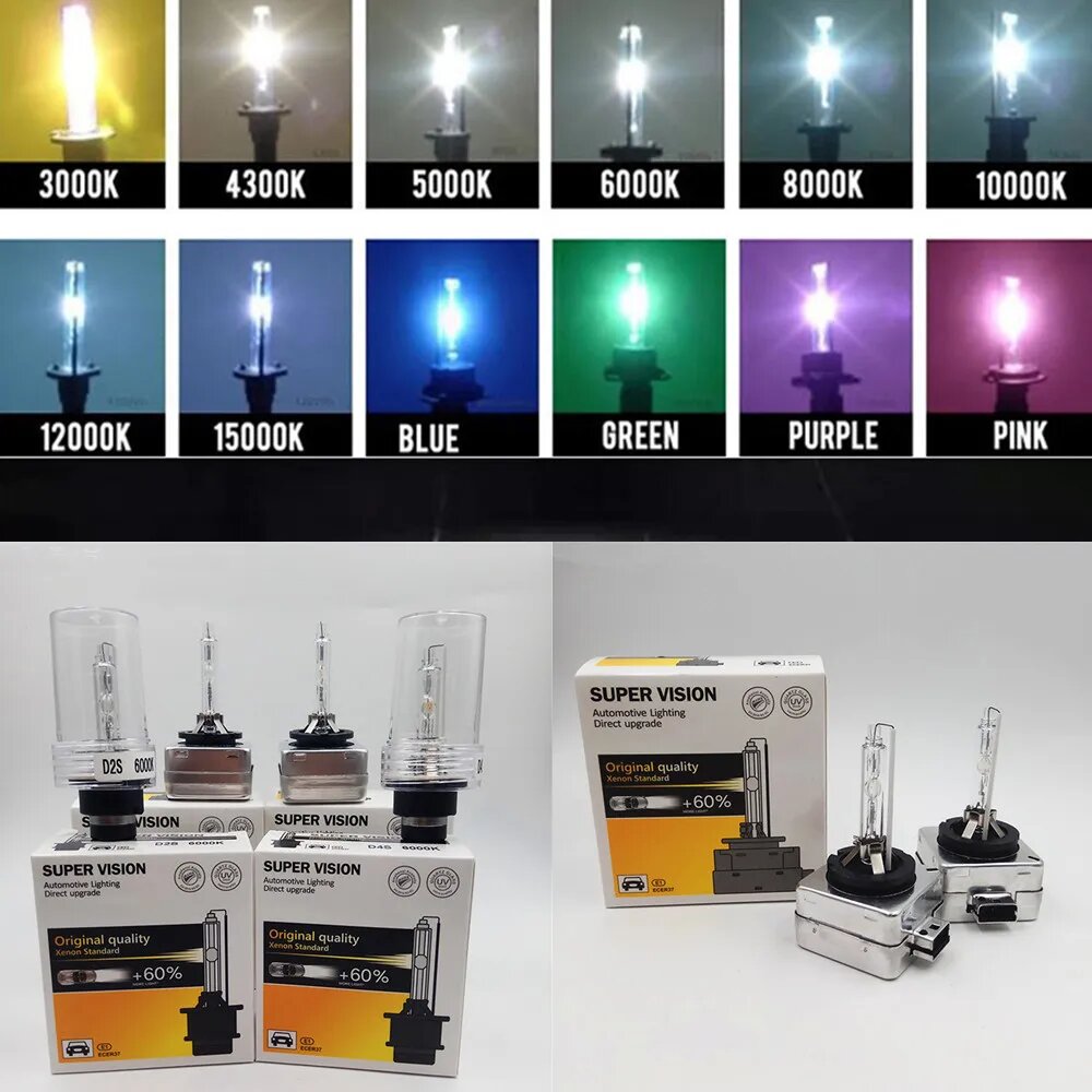 HID лампа D2R 4300K White Yellow