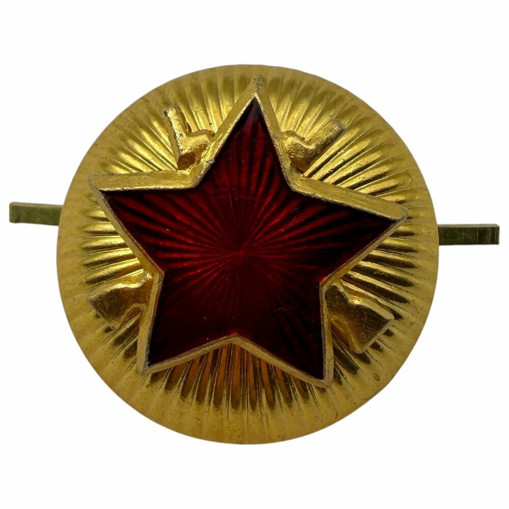 Кокарда "вохр" (Военизированная охрана) СССР 1981-1990 гг.