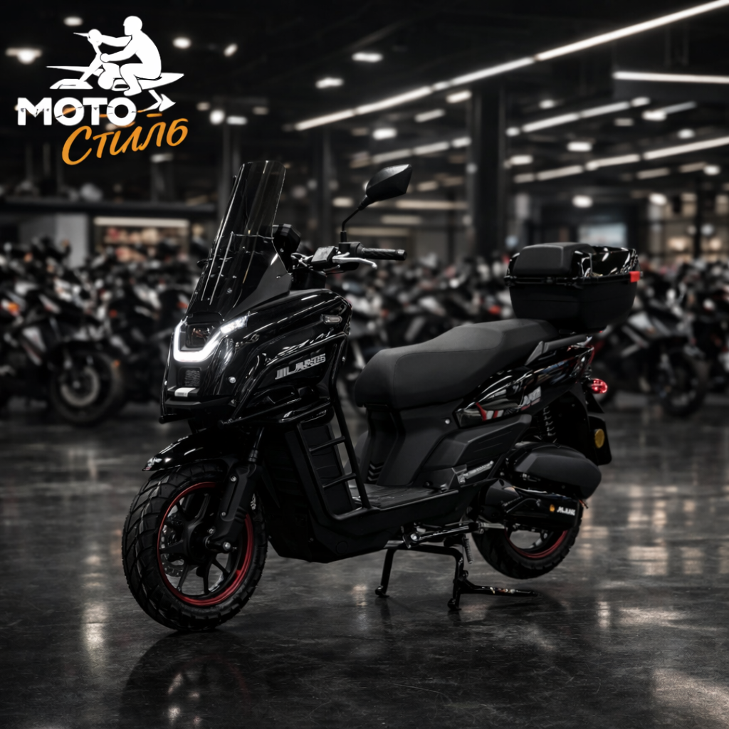 Скутер бензиновый GT Tank BTR, карбюраторный скутер с LED-оптикой, бензиновый