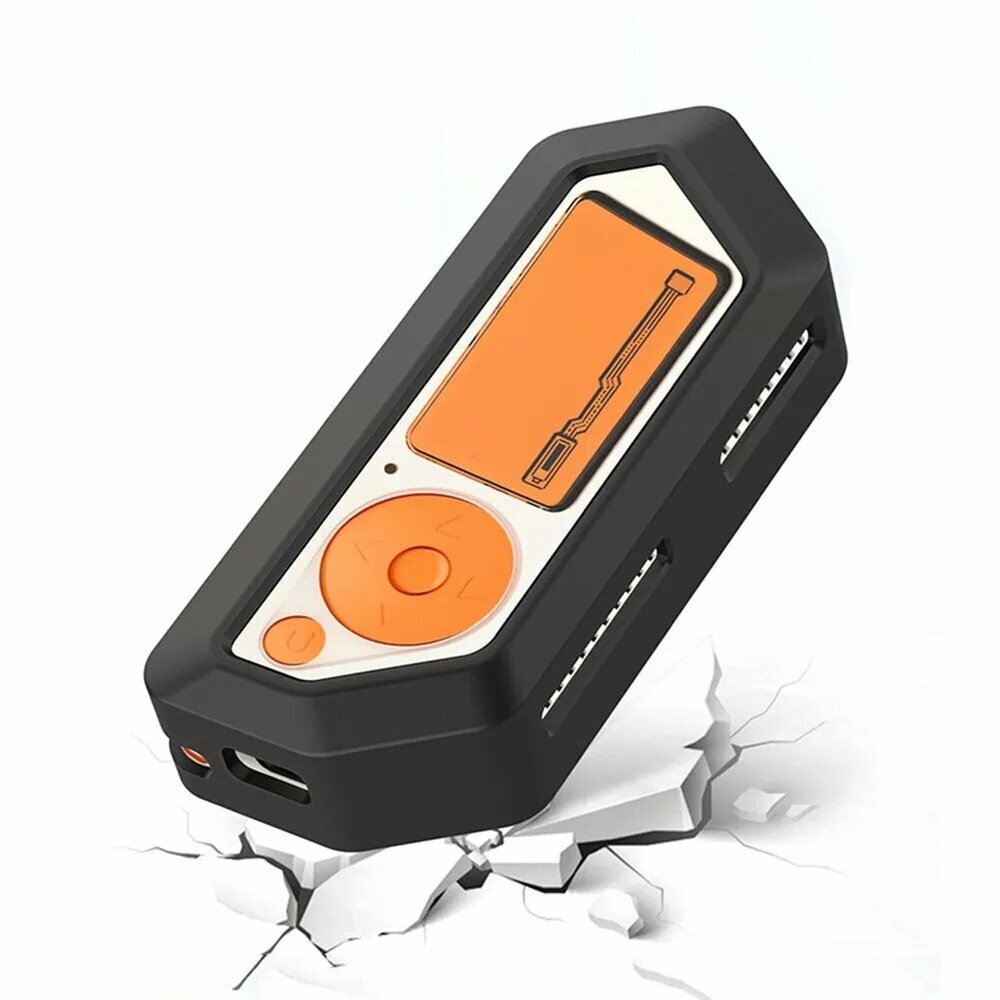 Чехол силиконовый для Flipper Zero, черный, с усиленными краями, противоударный