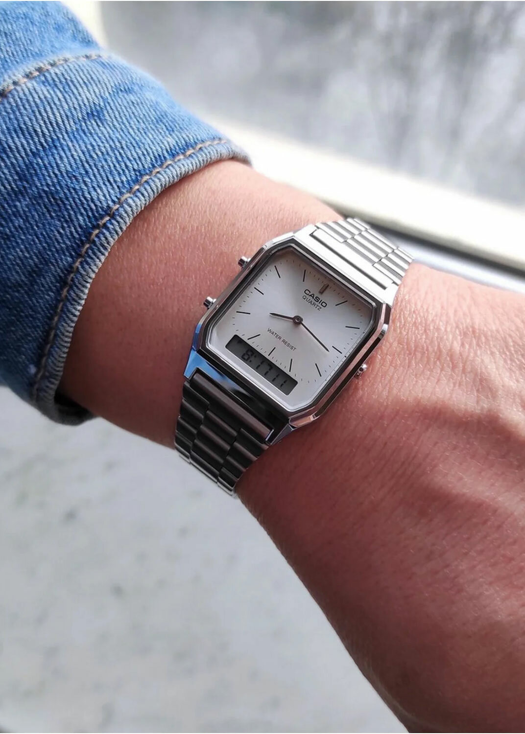 Наручные часы CASIO Vintage, сталь — фото 1