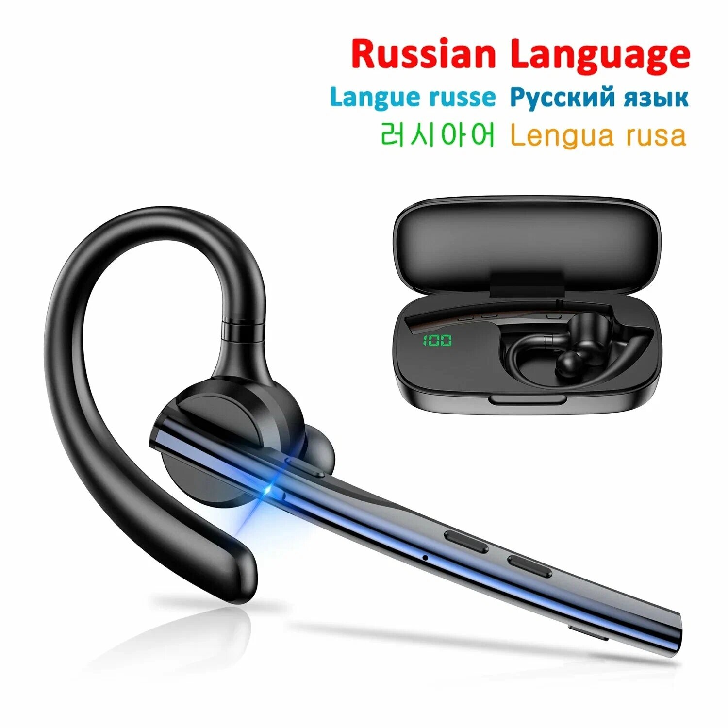 Гарнитура New Bee M54. Наушники беспроводные с микрофоном, Bluetooth, USB Type-C