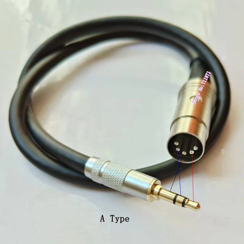 Кабель-адаптер ERE TRS 3.5 мм на DIN MIDI 5-pin Straight A Type, 1 Meter