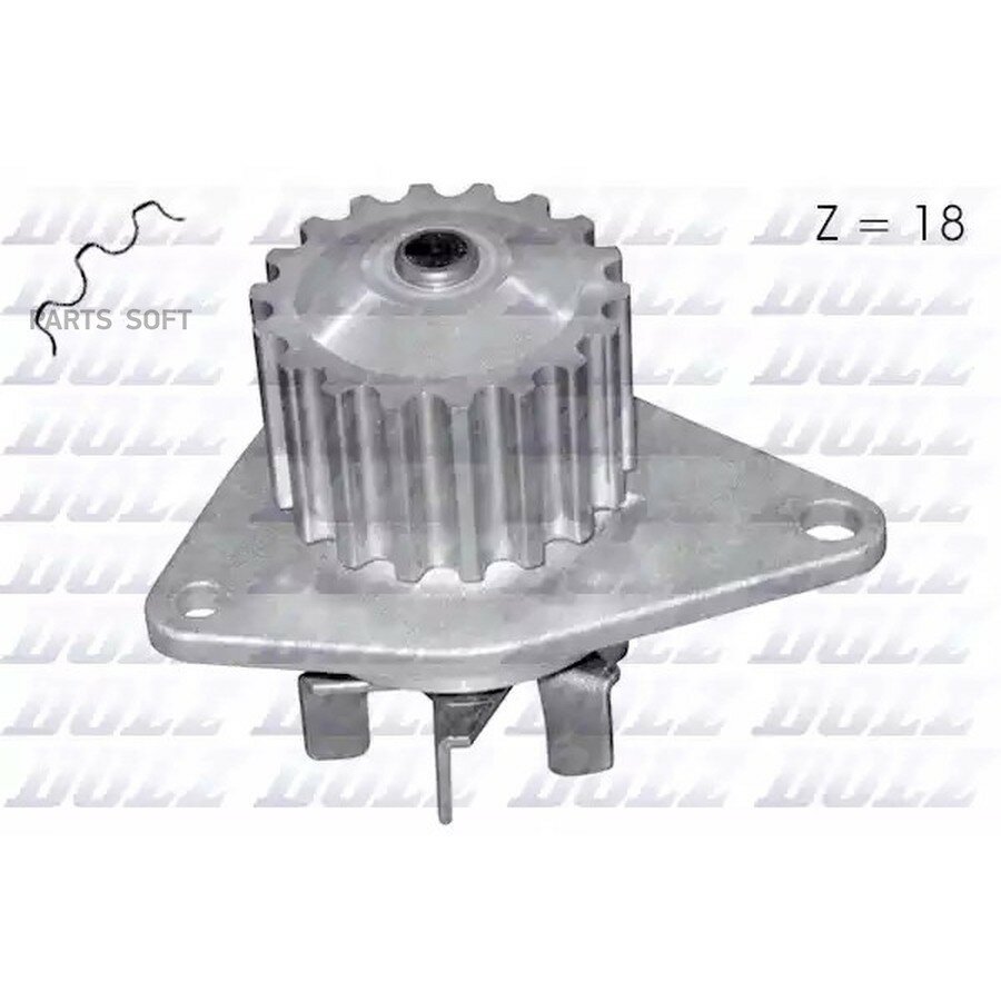 Помпа водяная пр-во Испания DOLZ C134 PSA C3, C4,206,207,307 ET3J4