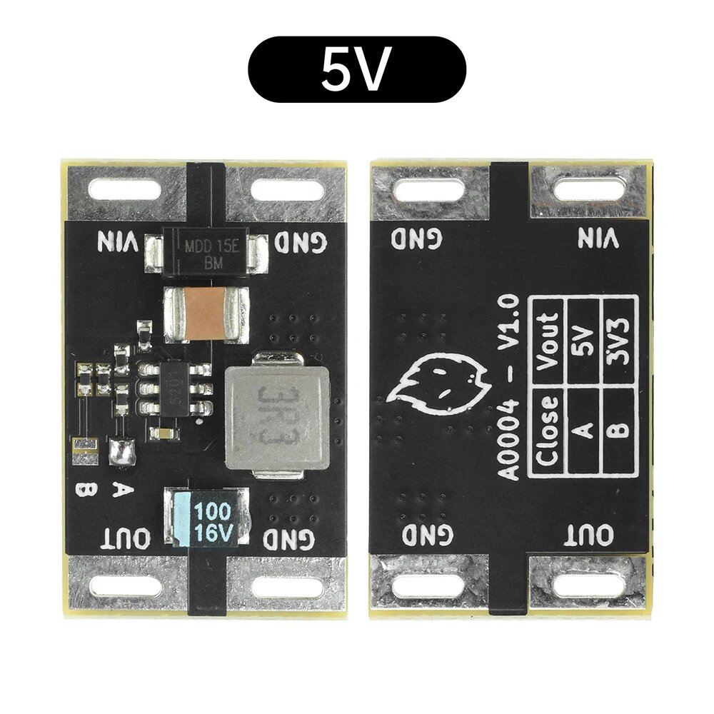 Модуль понижающего преобразователя diymore TPS563201 5-16В до 3,3В/5В 3А 5V