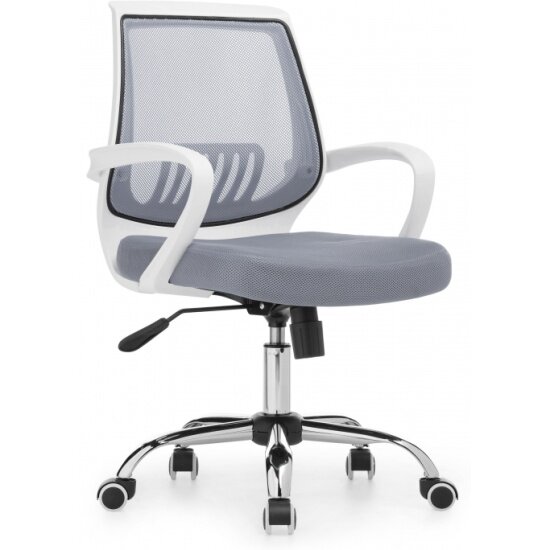 Кресло офисное Woodville Ergoplus light gray / white