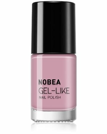 Лак для ногтей NOBEA Day-to-Day Gel-like Nail Polish, оттенок old style pink #N50, 6 мл